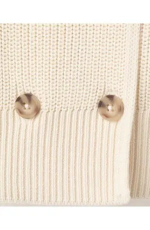 Mango Double-breasted Cotton Cardigan
