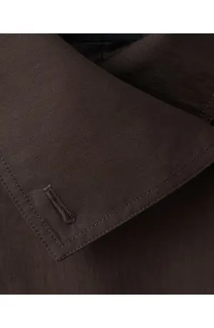 Mango Cropped Trench Jacket