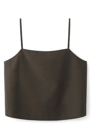 Mango Sleeveless Crop Top