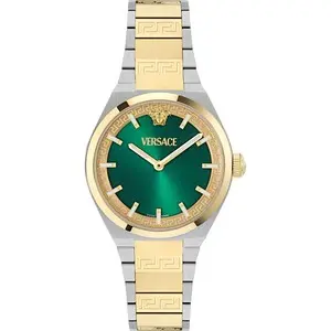 Versace V-auria Two-tone Bracelet Watch - Two Tone