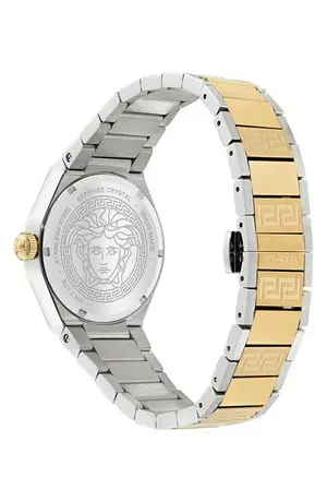 Versace V-auria Two-tone Bracelet Watch - Two Tone