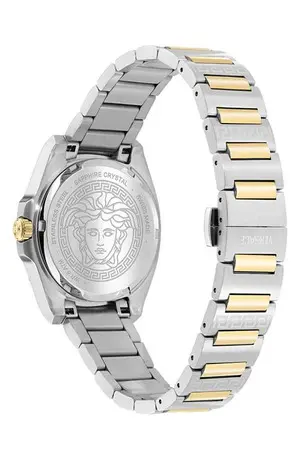 Versace Greca Pulse Two-tone Bracelet Watch - Two Tone