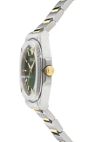 Versace Greca Pulse Two-tone Bracelet Watch - Two Tone