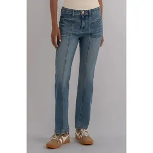 Kut From The Kloth Kelsey Seamed Kick Flare Jeans - Articulated