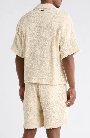 HONOR THE GIFT Mind Maze Cotton Blend Camp Shirt