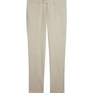 JACK VICTOR Patrick Tropical Weave Stretch Wool Blend Dress Pants - Sand