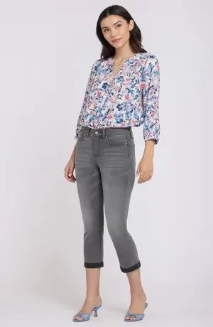 NYDJ Cuffed Capri Jeans