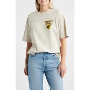 Junk Food Graphic Print Cotton T-shirt