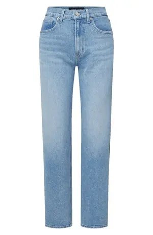 Veronica Beard Harley High-waist Arc Leg Jeans - Big Splash