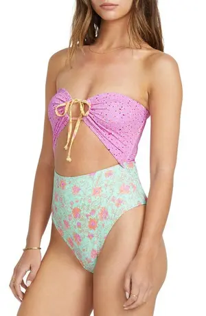 BILLABONG Folk Story Andrew One-piece Swimsuit