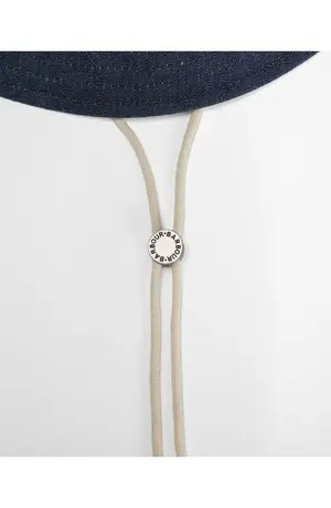 Barbour Asker Water-resistant Waxed Denim Bucket Hat