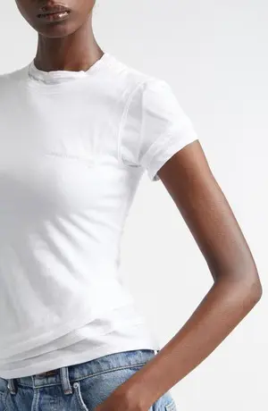 Alexander Wang Layered T-shirt - White