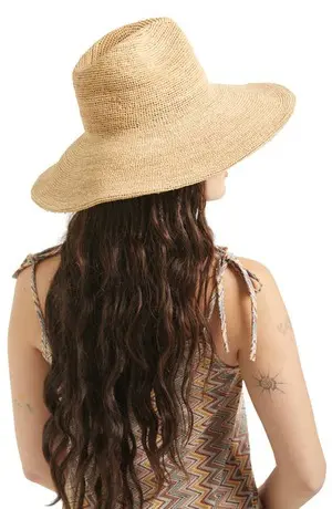 Brixton Helena Packable Straw Sun Hat