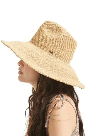 Brixton Helena Packable Straw Sun Hat
