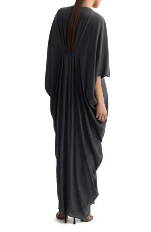 Mango Drape Maxi Dress