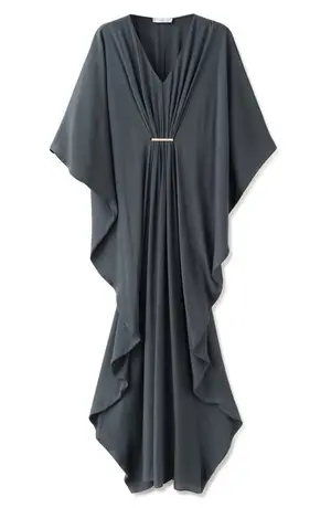 Mango Drape Maxi Dress