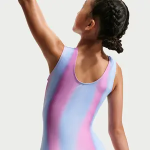 Nike Gymnastics Ripple Glow Leotard