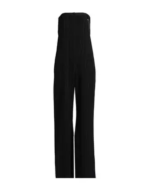 Liu Jo Woven Pinstriped Jumpsuit