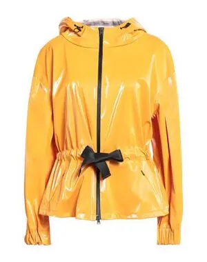 Herno HERNO Long Sleeve Hooded Jacket Orange