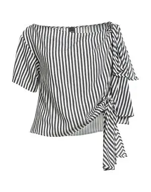 Pinko Woven Striped Top