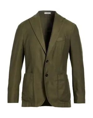 Boglioli Blazer Size Linen, Cotton, Elastane - Green