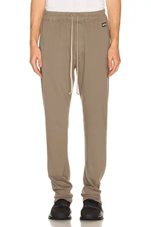 Rick Owens Berlin Pant In Grey - Dust