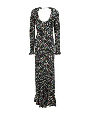 Rabanne Maxi Dress In Viscose And Elastane