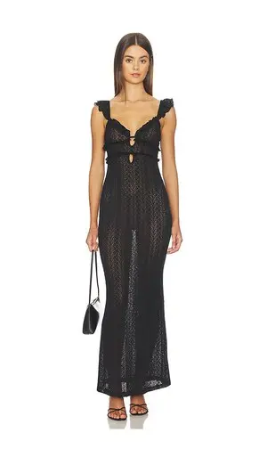 MORE TO COME Macie Maxi Dress - Black