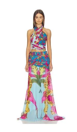MUMA WORLD Amazonian Orchid Andressa Top