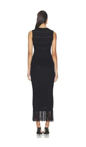 KARINA GRIMALDI Aria Fringe Knit Set