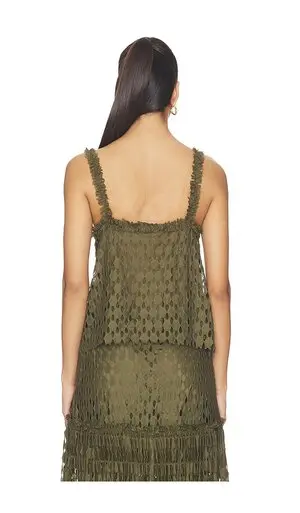 Ulla Johnson Francoise Lace Tank Top