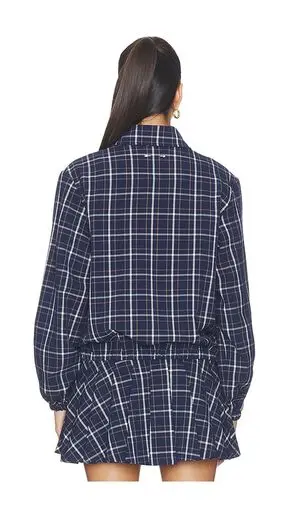The Upside Valencia Lexi Collared Jacket - Navy