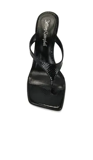 Jeffrey Campbell Romee Wedge Sandal - Black