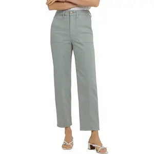 NYDJ Kasey Ankle Stovepipe Utility Jeans - Mistletoe