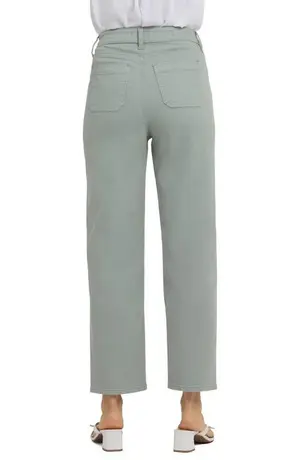 NYDJ Kasey Ankle Stovepipe Utility Jeans - Mistletoe
