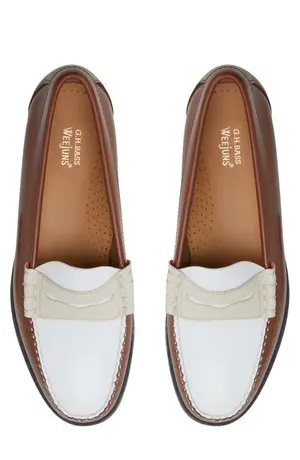 G.H.BASS Larson Weejuns® Penny Loafer - Tan Multi