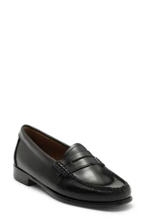 G.h.bass Stacked Heel Loafers For Men