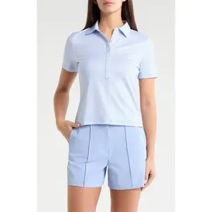 G/fore Mix Stripe Short Sleeve Golf Polo