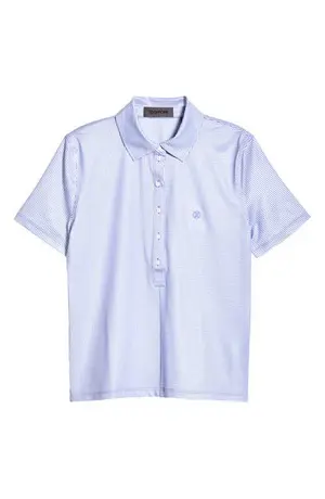 G/fore Mix Stripe Short Sleeve Golf Polo