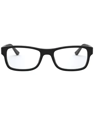 Ray-ban Rectangle Eyeglasses - Matte Blac