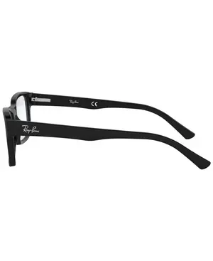 Ray-ban Rectangle Eyeglasses - Matte Blac