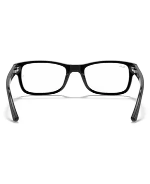 Ray-ban Rectangle Eyeglasses - Matte Blac