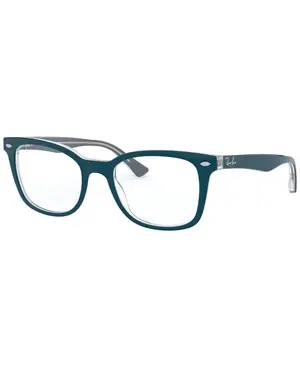 Ray-ban Rx5285 Square Frame Eyeglasses - Transparen