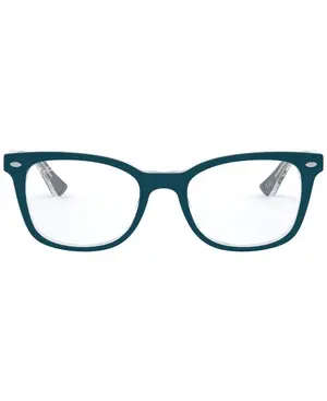 Ray-ban Rx5285 Square Frame Eyeglasses - Transparen