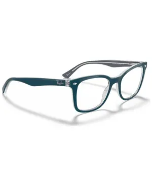Ray-ban Rx5285 Square Frame Eyeglasses - Transparen