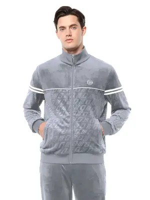 SERGIO TACCHINI Bandiera Track Jacket - Sleet
