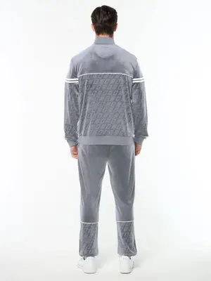 SERGIO TACCHINI Bandiera Track Jacket - Sleet