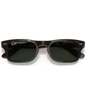 Ray-ban Square Eyeglasses - Brown