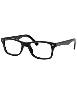 Ray-ban Rb5228 Square Frame Eyeglasses - Black