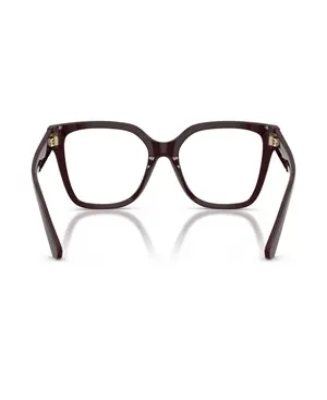 Burberry Square Eyeglasses - Bordeaux